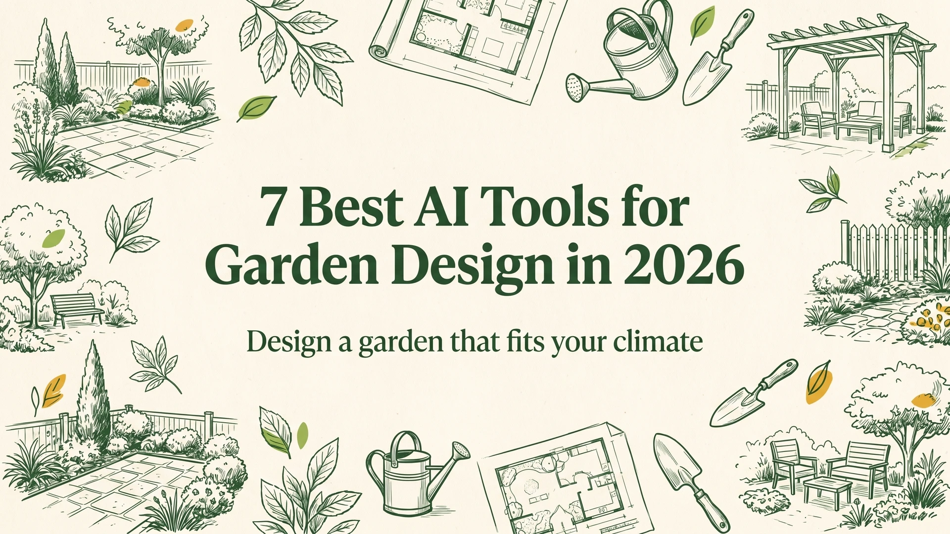 7 best AI garden design tools (2026)